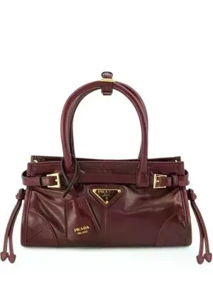Prada Bonnie Leather Mini-bag - Red