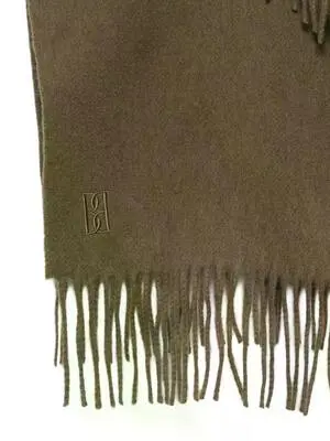 BY MALENE BIRGER Fringed Cape Scarf - Green