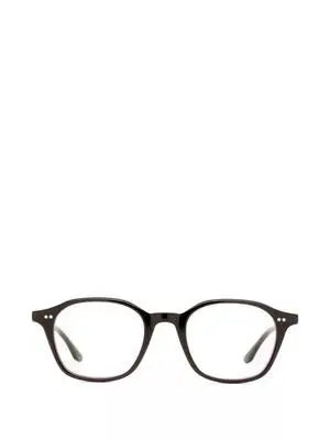 PETER AND MAY Skylet Round-frame Glasses - Black