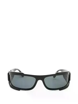 Versace Medusa Rectangle-frame Sunglasses - Black