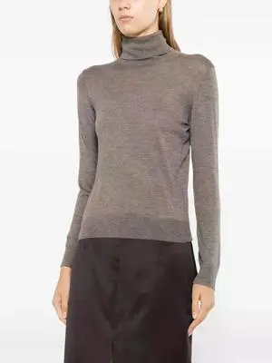 N.peal Margot Roll-neck Top