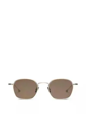PETER AND MAY The Way Geometric-frame Sunglasses - Gold