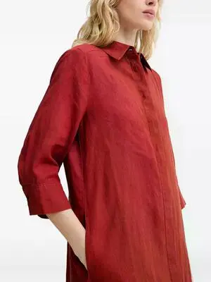 Marc O'polo Button-down Linen Shirt Mini Dress