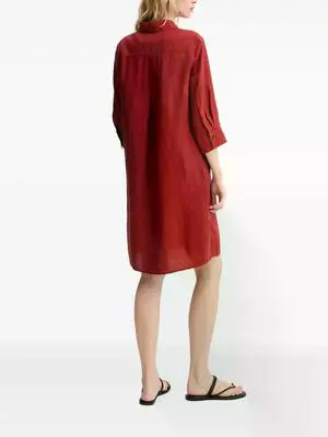 Marc O'polo Button-down Linen Shirt Mini Dress