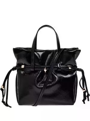 Kate Spade New York Mini Rio Drawstring Leather Tote Bag - Black