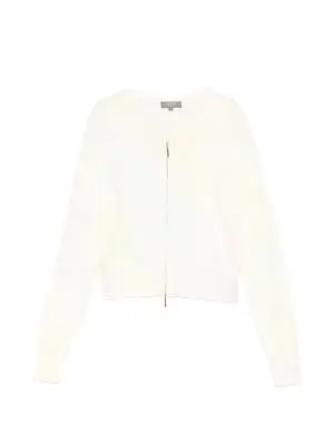 N.peal Ivy Zipped Cardigan - Neutrals