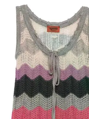 Missoni 2000s Zigzag Knit Top