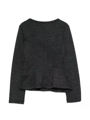 Comme Des Garçons 2010s Panelled Long-sleeve Top - Grey