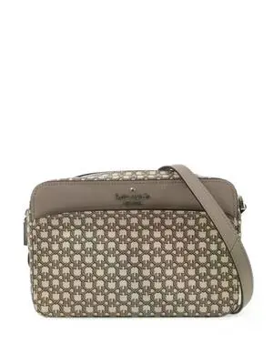 Kate Spade New York Monogram-print Shoulder Bag - Neutrals