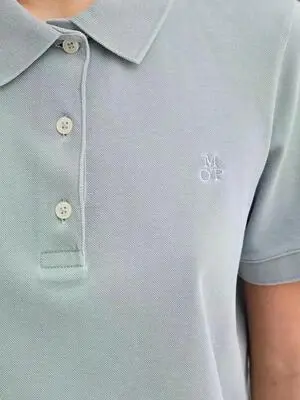 Marc O'polo Logo-embroidered Polo Top