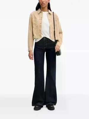 Marc O'polo Cropped Denim Jacket - Neutrals