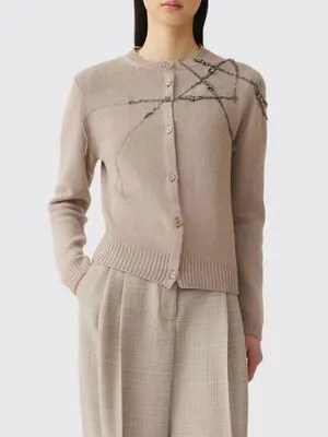 Fabiana Filippi Crew Neck Cardigans For Women
