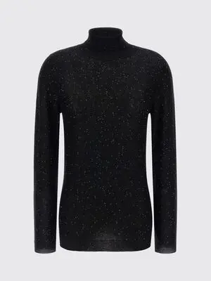 Fabiana Filippi Sequin-embroidered Slim Fit Wool Turtleneck Sweater