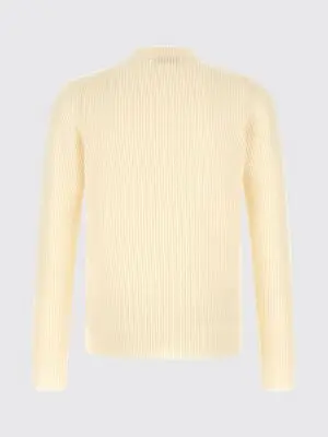 ZANONE Ribbed Virgin Wool Crewneck Sweater - White