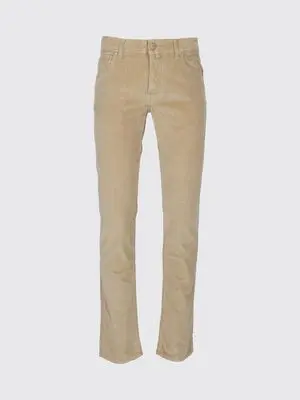 Jacob Cohen Slim Fit Cotton Blend Corduroy Pants - Brown