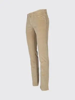 Jacob Cohen Slim Fit Cotton Blend Corduroy Pants - Brown