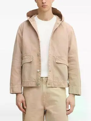 Marc O'polo Hooded Denim Jacket - Neutrals
