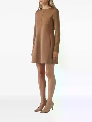 Max Mara Long-sleeve A-line Mini Dress