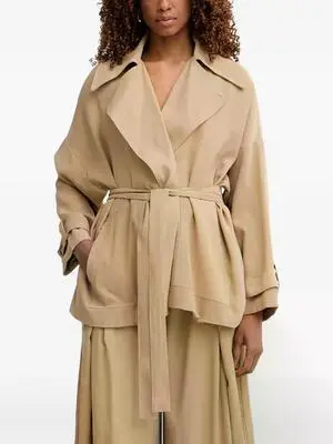 HAVEONE Belted Wrap Coat