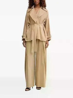 HAVEONE Belted Wrap Coat