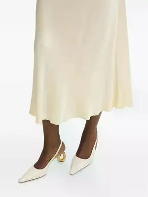 HAVEONE Elasticated A-line Maxi Skirt