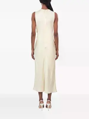 Victoria Beckham Kyra Asymmetric Draped Midi Dress