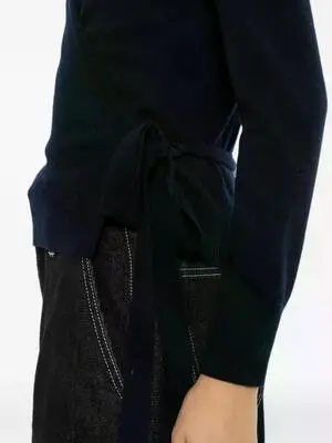 N.peal Arabella Wrap Cardigan - Black