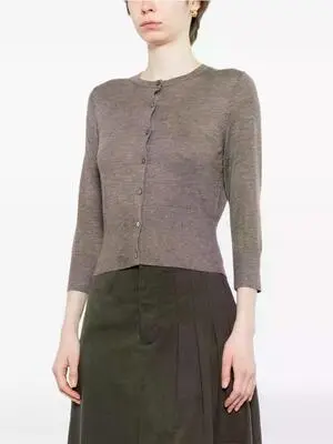N.peal Darcie Cropped Cardigan