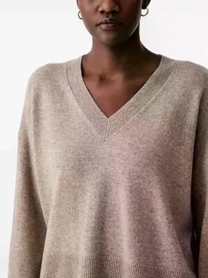 VICOLO V-neck Drop-shoulder Sweater