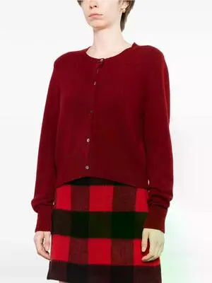 N.peal Chunky-knit Cropped Cardigan