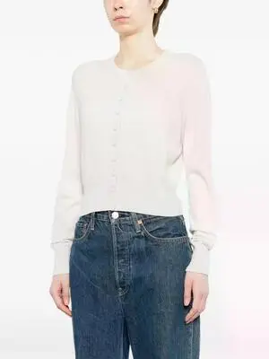 N.peal Covered-button Cashmere Cardigan