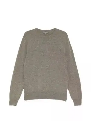 N.peal Oxford Round-neck Jumper - Grey