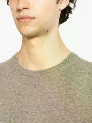 N.peal Oxford Round-neck Jumper