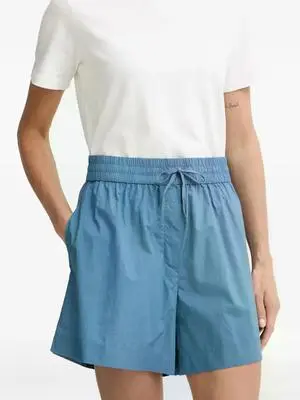 Marc O'polo Drawstring Elasticated-waist Shorts - Blue