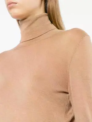 N.peal Margot Roll-neck Top