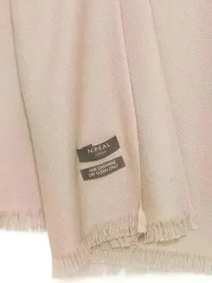 N.peal Pashmina Fringed Shawl