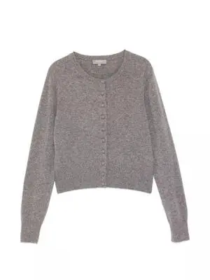 N.peal Covered-button Cashmere Cardigan