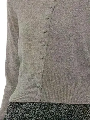 N.peal Covered-button Cashmere Cardigan