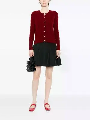 N.peal Myla Cable-knit Cardigan