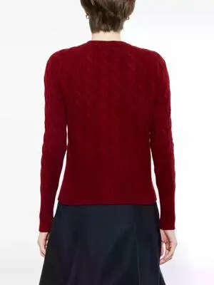 N.peal Myla Cable-knit Cardigan