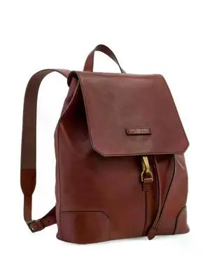 THE BRIDGE Flap-closure Leather Backpack