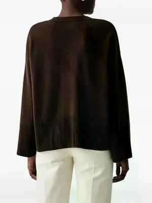VICOLO V-neck Long-sleeve Sweater