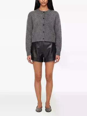 Loulou De Saison Ribbed-trim Button-up Cardigan