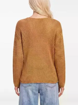 FORTE_FORTE Chunky-knit Long-sleeve Sweater