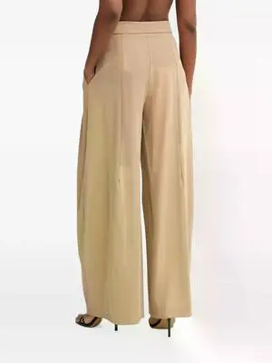 HAVEONE Pleated Wide-leg Palazzo Pants
