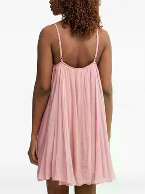 HAVEONE V-neck Pleated Dress