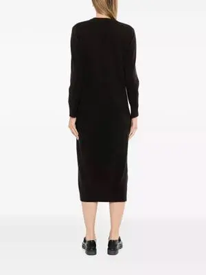N.peal Round-neck Cashmere Dress