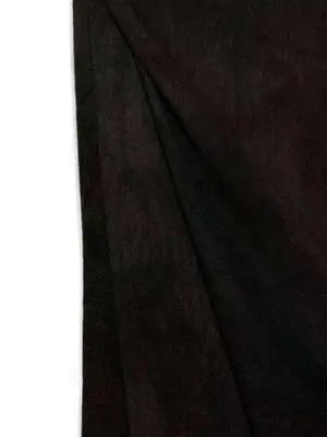 N.peal Fringed Woven Shawl