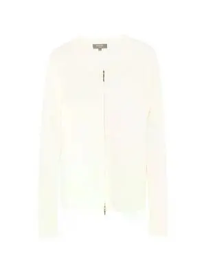 N.peal Ribbed Zip-up Cardigan