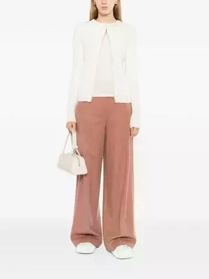 N.peal Ribbed Zip-up Cardigan